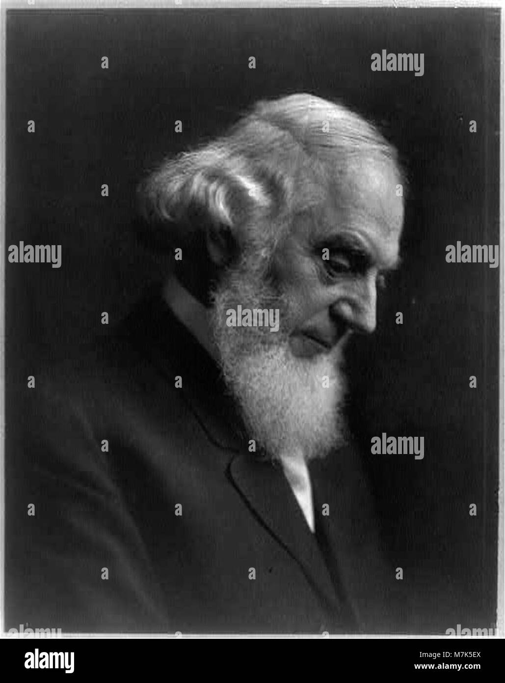 A portrait of Charles Taze Russell, the founder of the Bible Student ...