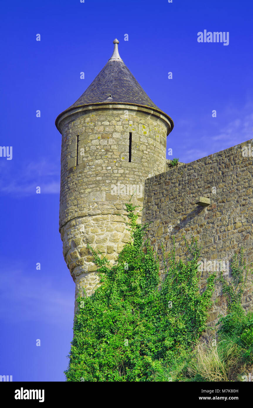 watch tower of Saint Michel castle in France Stock Photo - Alamy
