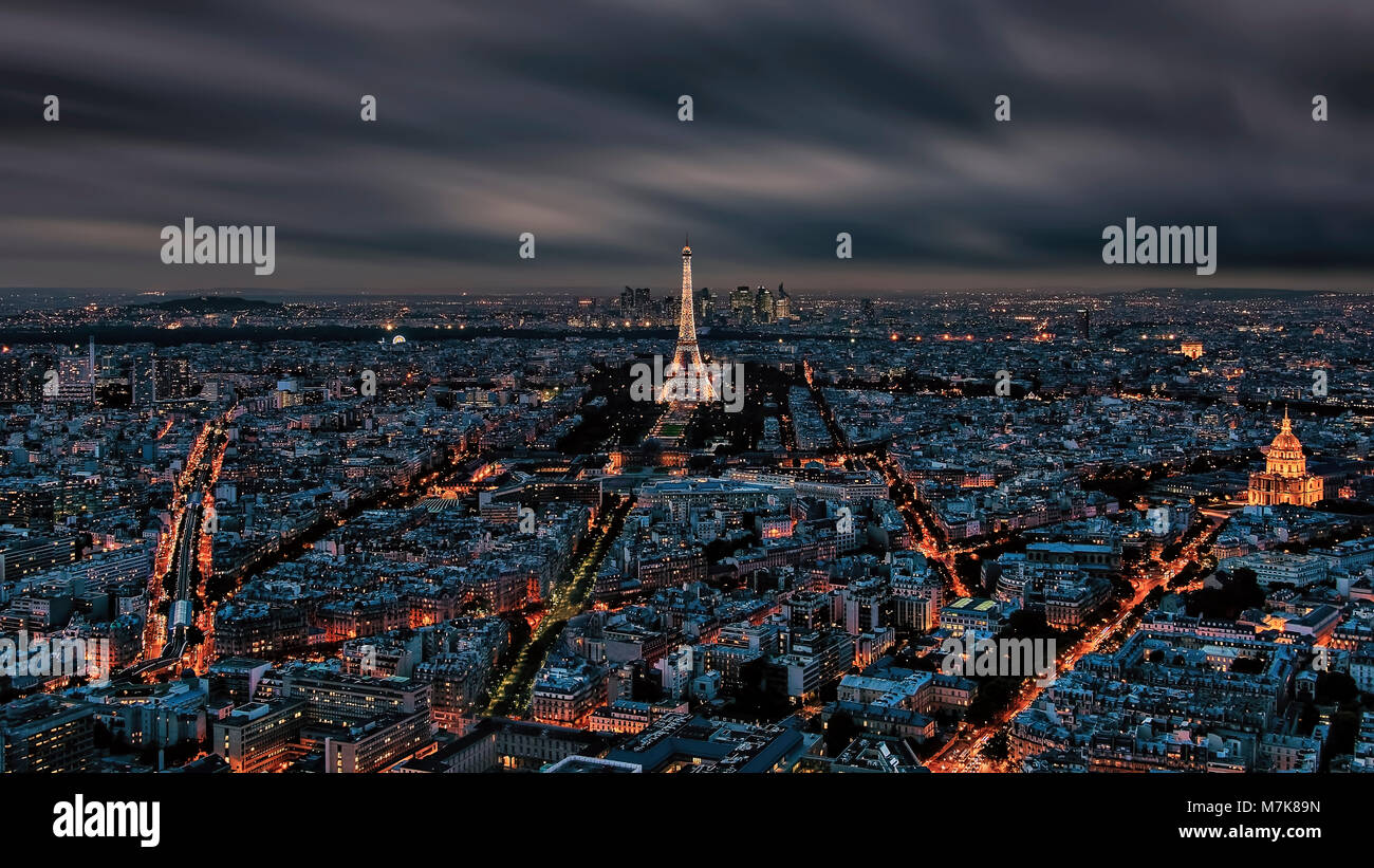 The cityscape of paris hi-res stock photography and images - Alamy