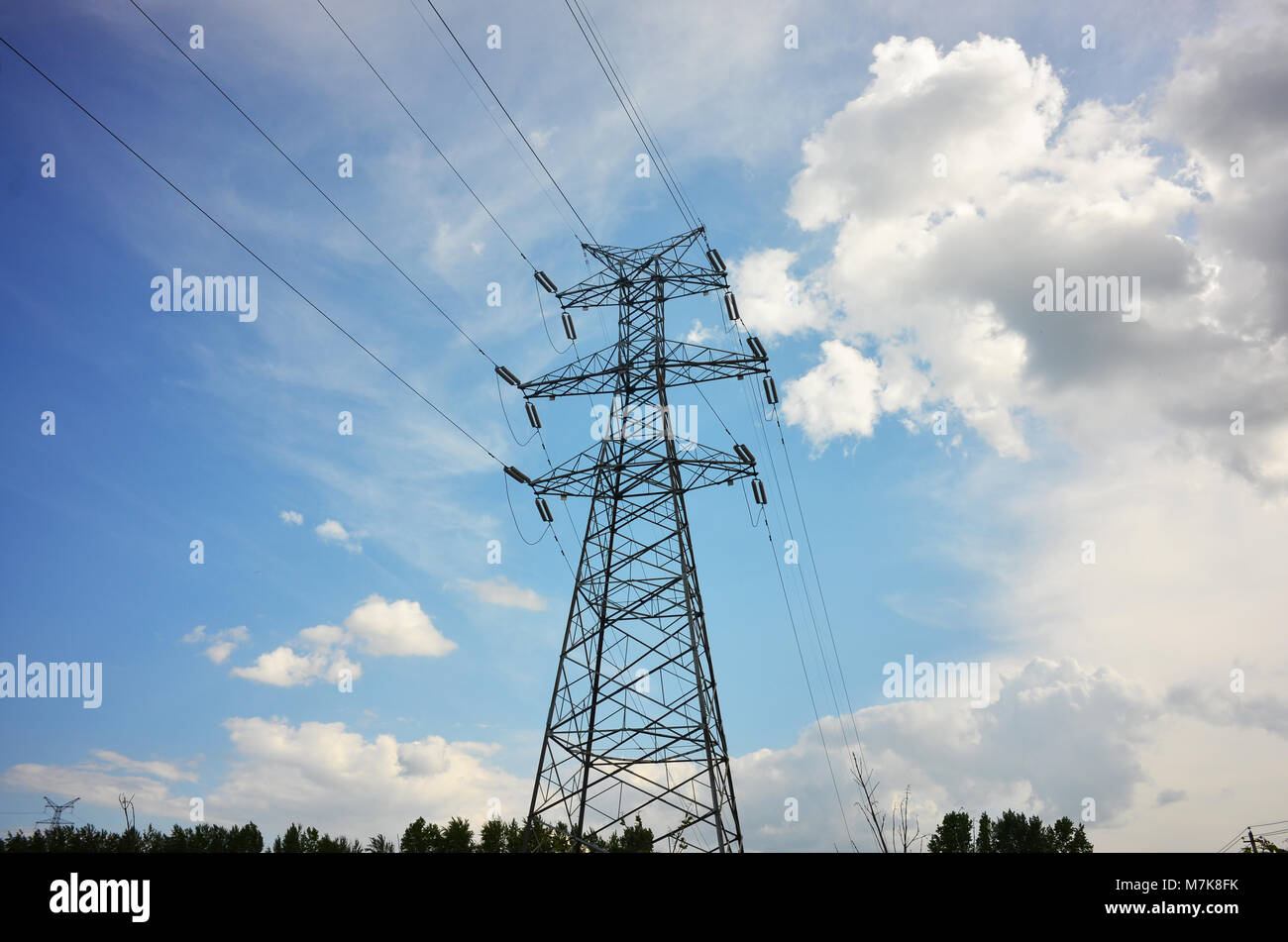 High Tension Pole High Resolution Stock Photography and Images - Alamy