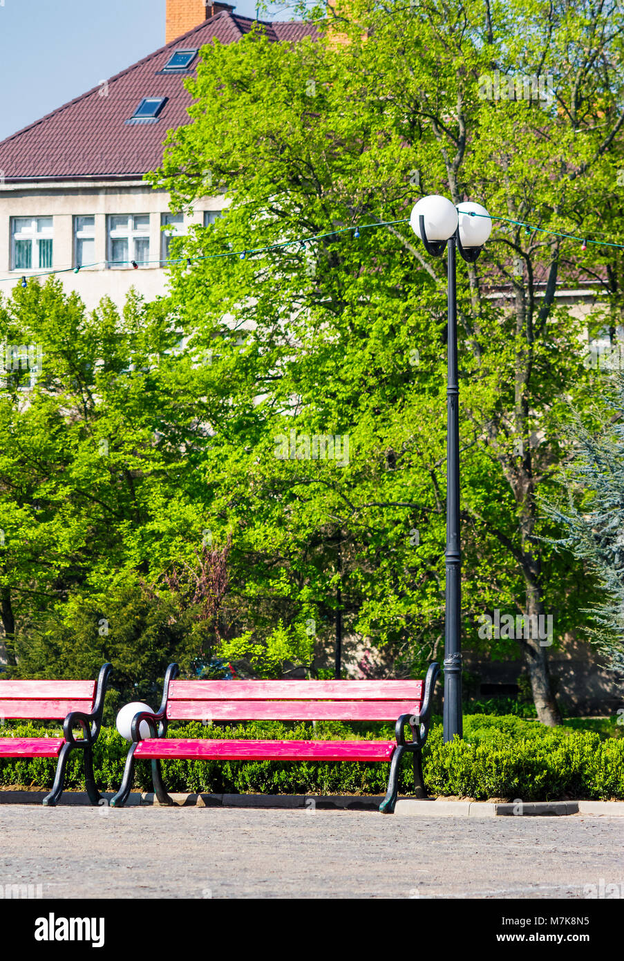 Lantern park hi-res stock photography and images - Alamy
