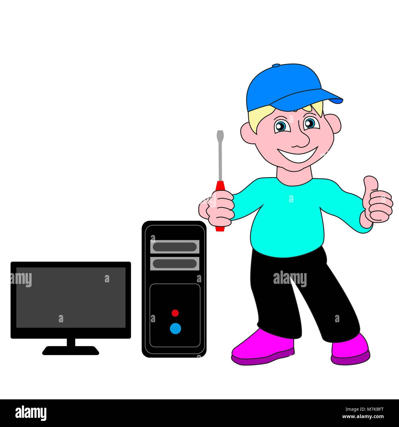 Tv repair hi-res stock photography and images - Alamy