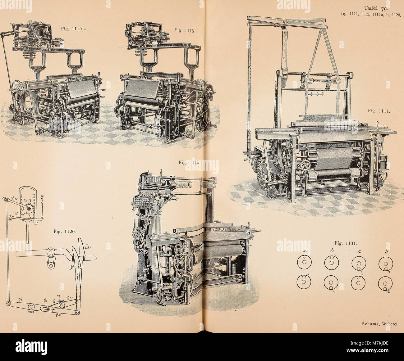 This 1909 handbook provides comprehensive guidance on weaving processes ...