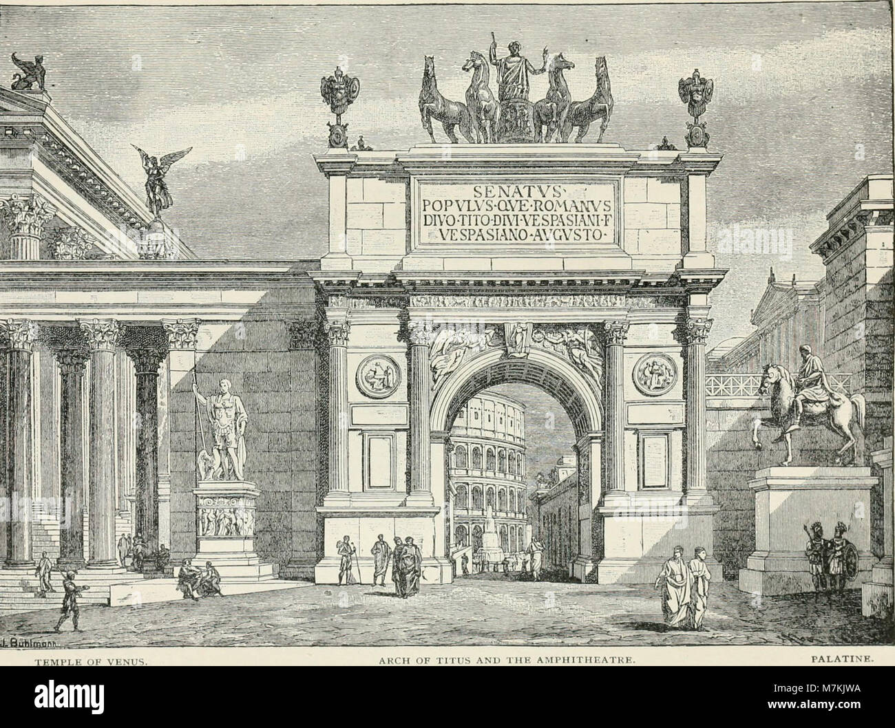 A day in ancient Rome; being a revision of Lohr's 'Aus dem alten Rom ...