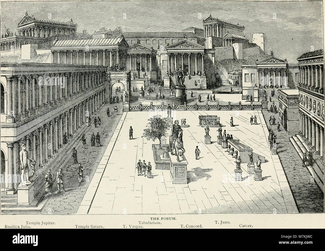 A day in ancient Rome; being a revision of Lohr's 'Aus dem alten Rom ...