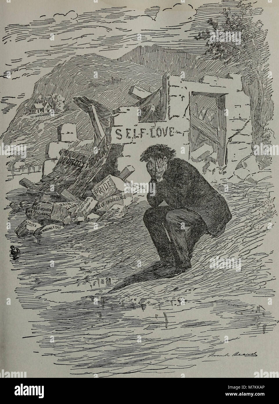 'Blasts' from The Ram's Horn (1902) (14598152787 Stock Photo - Alamy