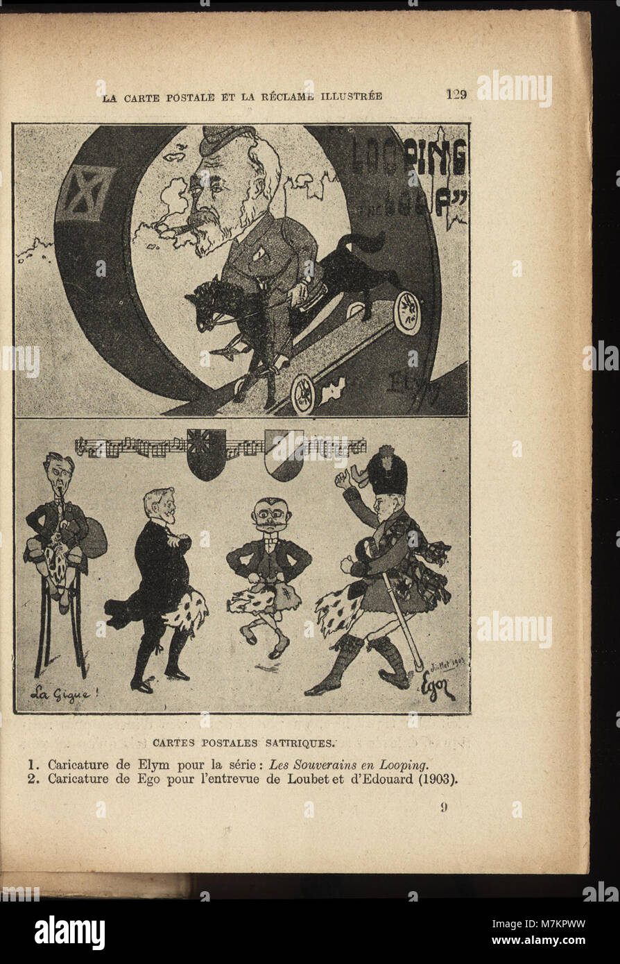 A historical collection of caricatures depicting the 'European Uncle ...
