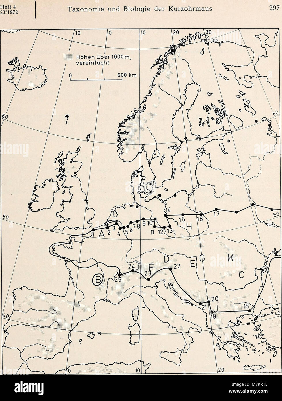 The 1972 publication from the Museum Alexander Koenig features ...
