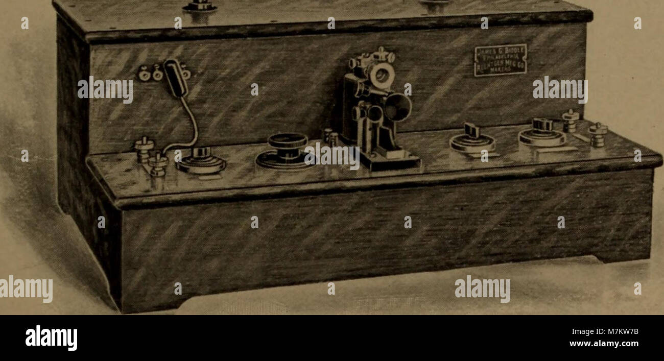 This 1904 photograph depicts Roentgen induction coils and other early X ...