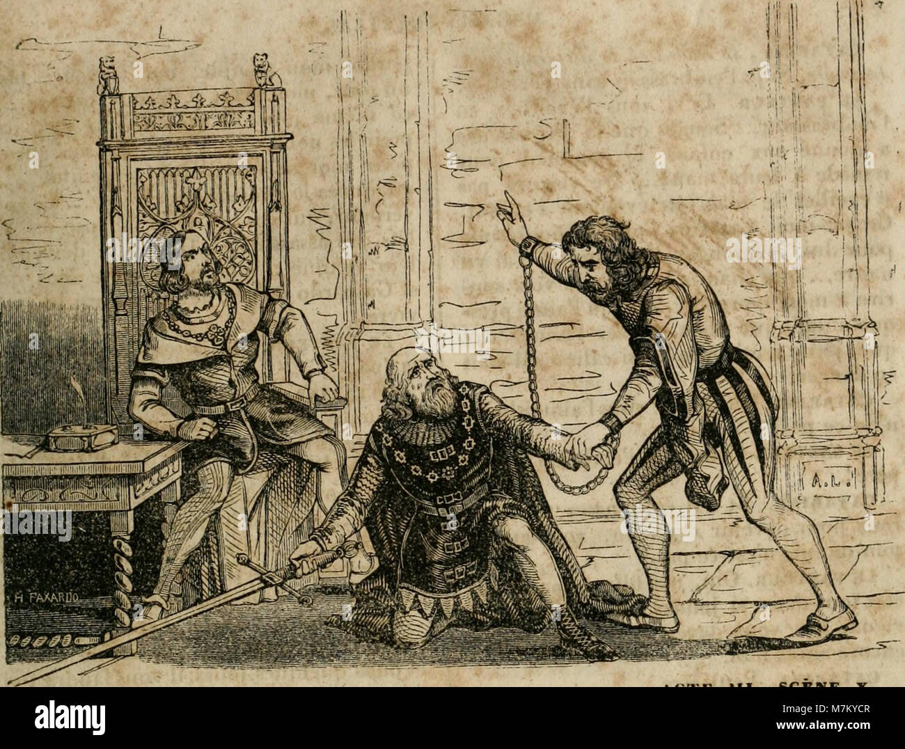 A 1830 issue of Magasin Théâtral, a theatrical magazine documenting ...