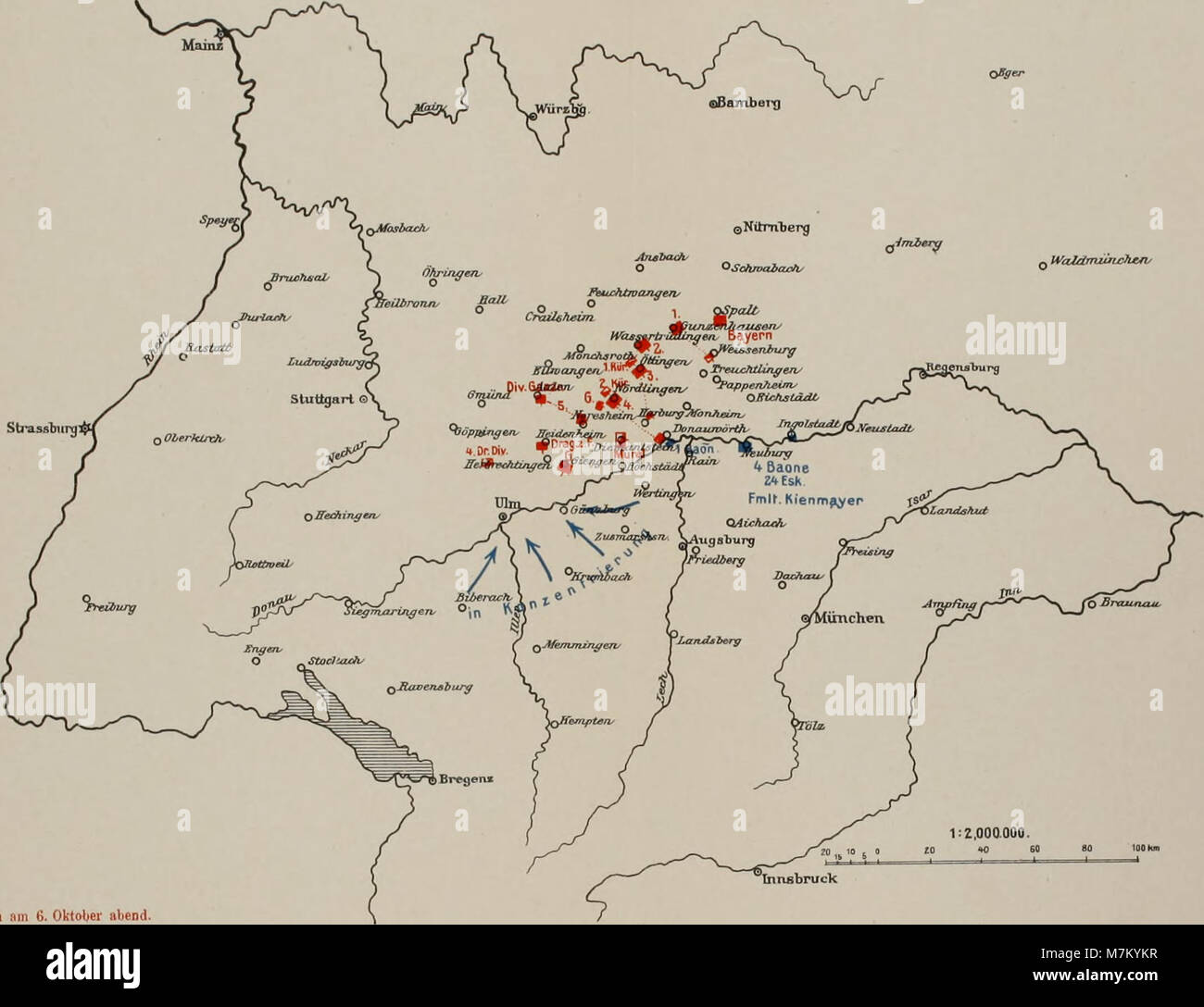 A historical record of the 1805 Ulm Campaign, detailing French military ...