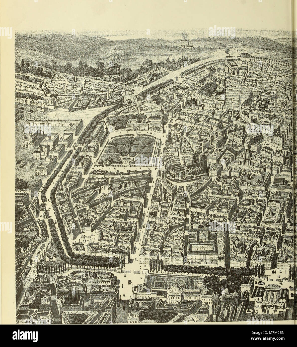 The 1884 photograph 'Bruxelles, travers les âges' captures Brussels ...