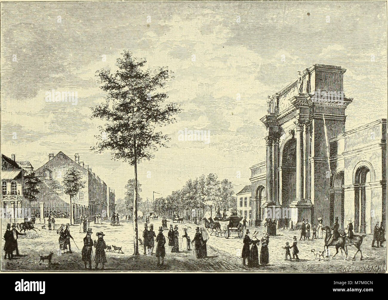 A historical work from 1884 presenting Brussels' evolution through ...