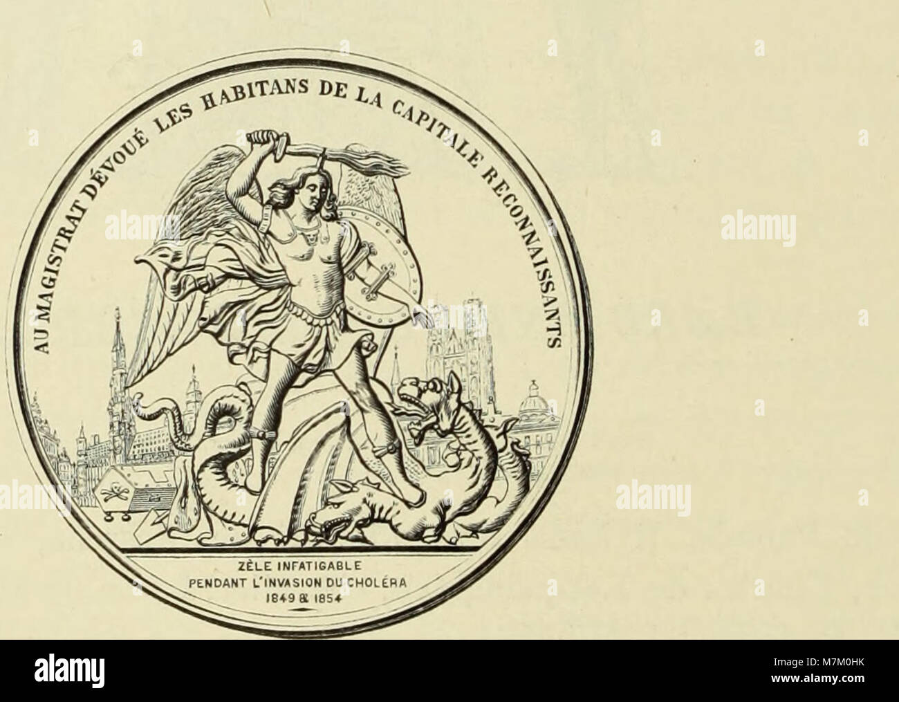 An 1884 visual depiction of Brussels highlighting its architectural and ...