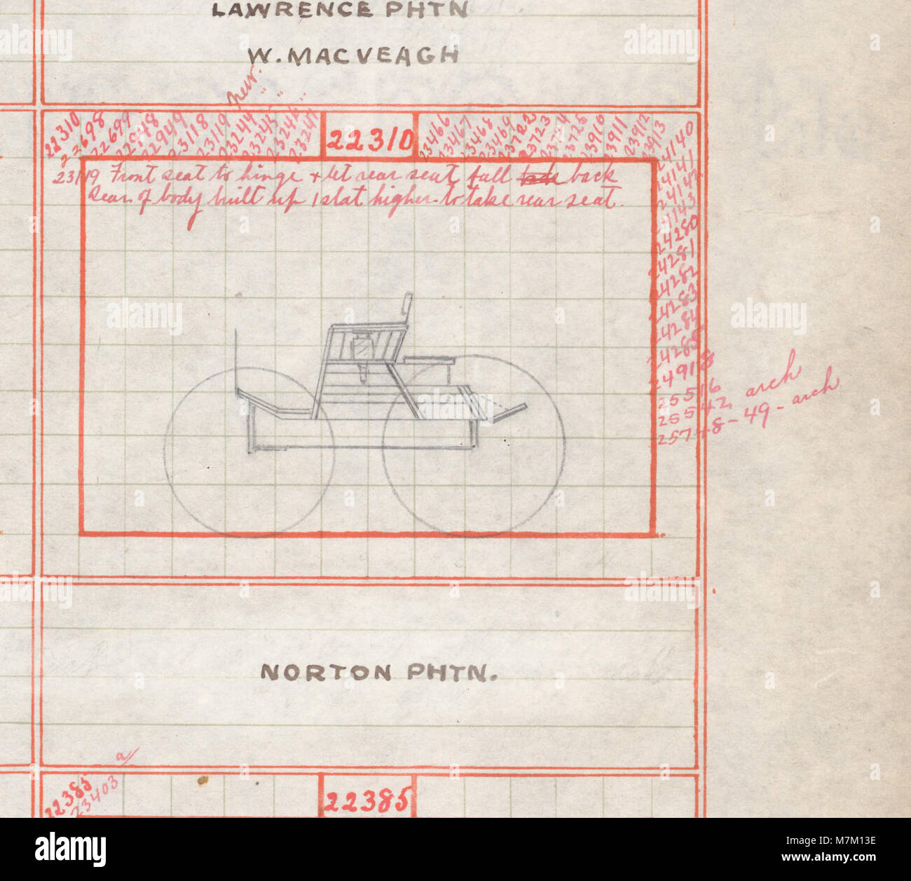 Carriage Draft Book 1893–1905 MET DP145414 Stock Photo - Alamy