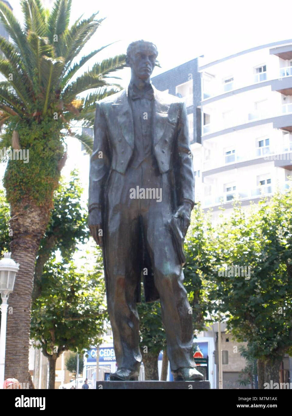 The Monument to Ataúlfo Argenta in Castro Urdiales, Spain, commemorates ...