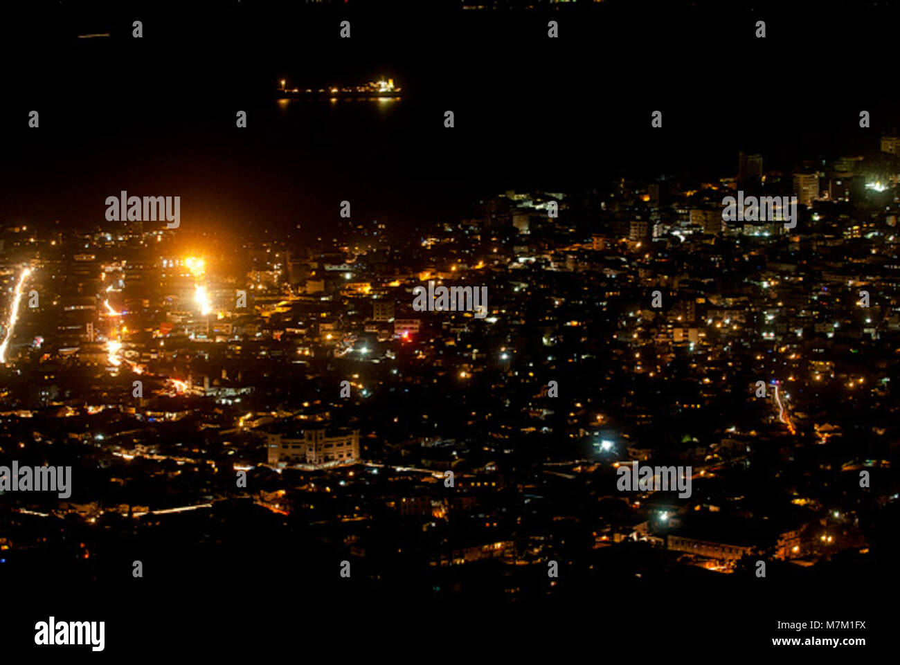 Freetown sierra leone night hi-res stock photography and images - Alamy