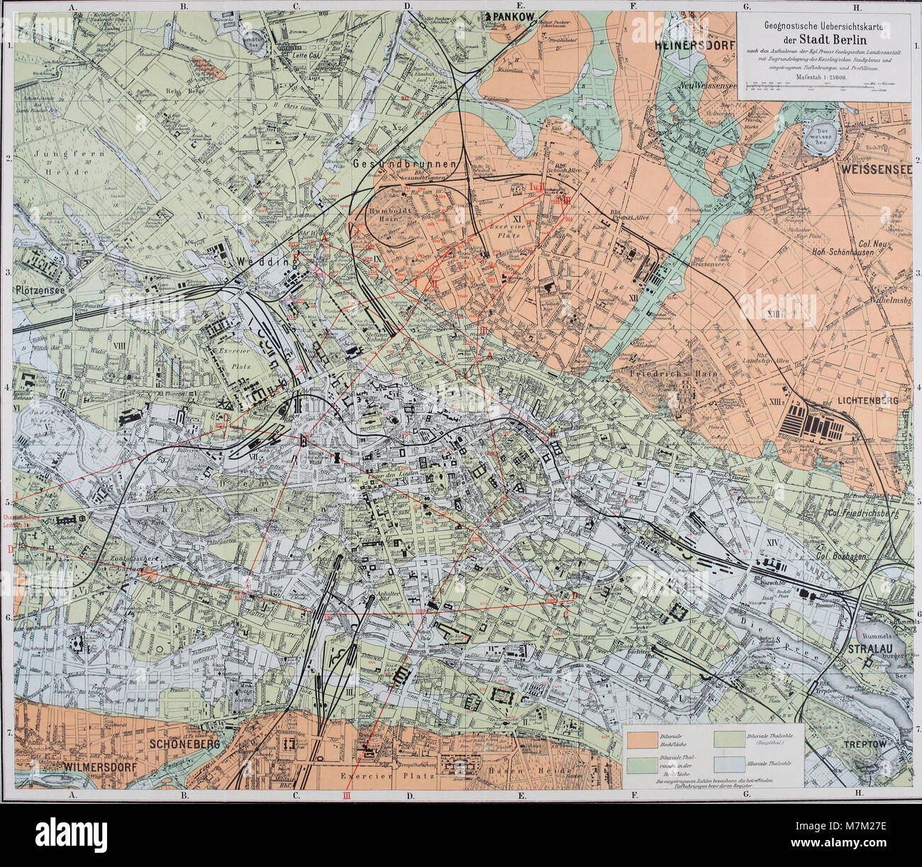 Geological map of thuringia hi-res stock photography and images - Alamy