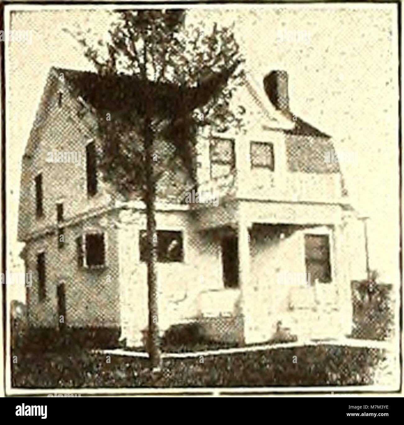 A 1907 issue of 'American Homes and Gardens,' a periodical featuring ...