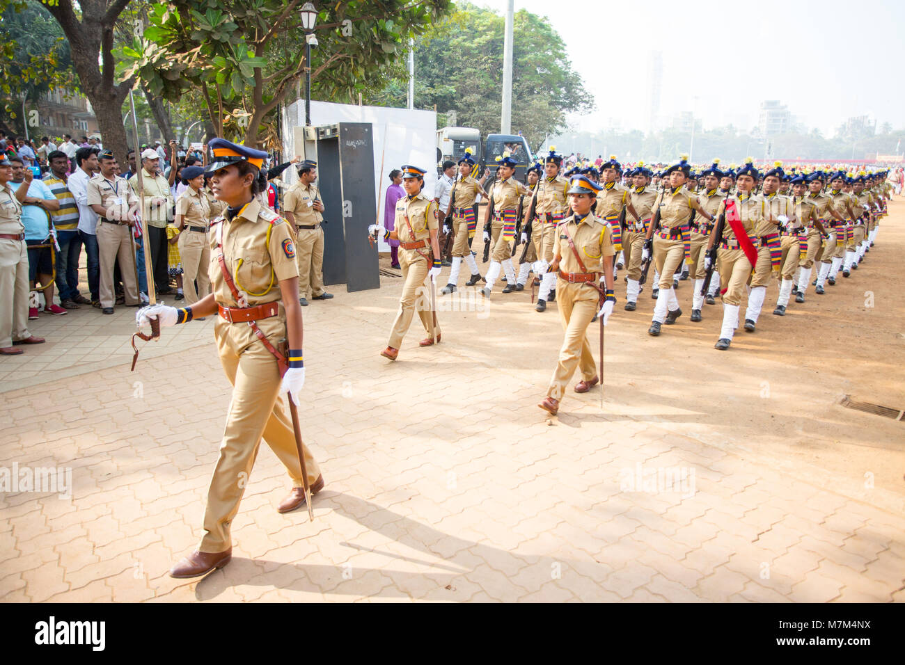 Soldiers March in a Parade Stock Photo - Alamy