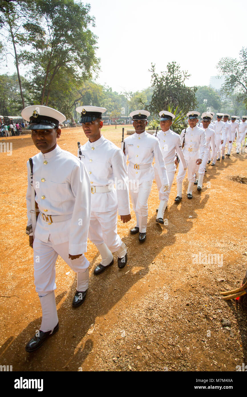 A Group of Soldiers Gather on National Day in India Stock Photo - Alamy