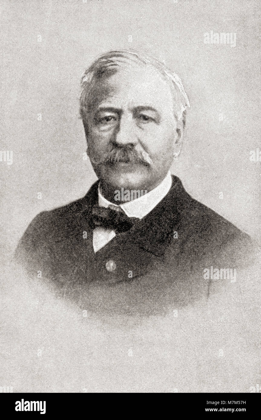 Ferdinand Marie, Vicomte de Lesseps, 1805 – 1894. French diplomat and later developer of the ...