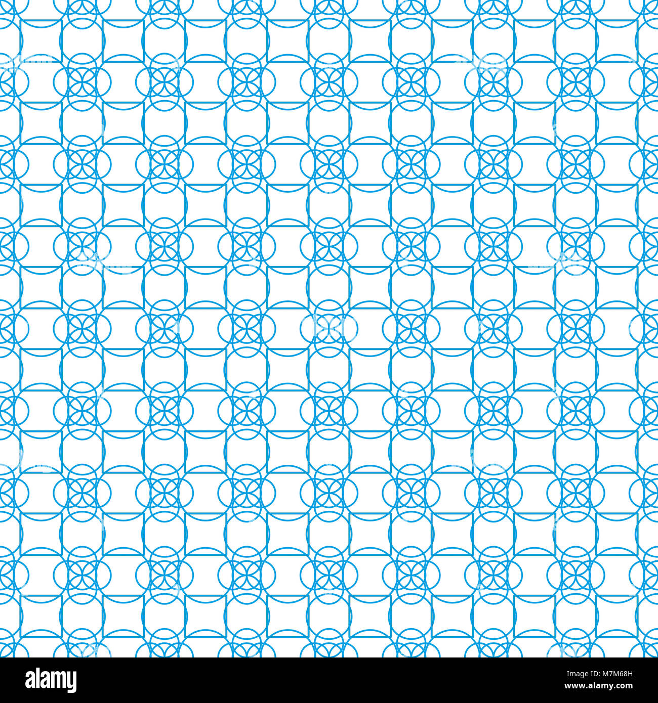 Arbitrary geometric shapes on seamless pattern on white background ...