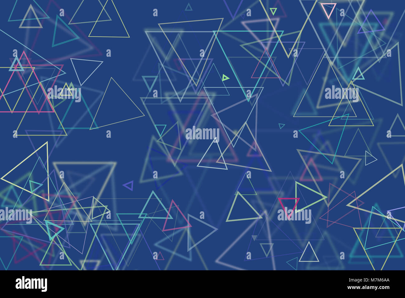 Random triangle shape, digital generative art for design texture ...