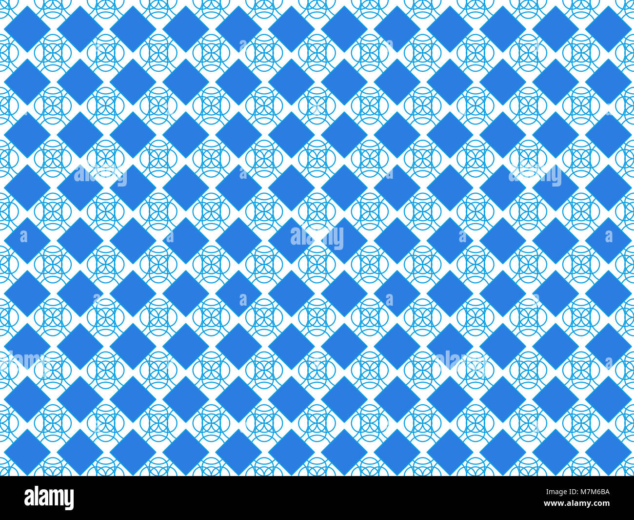 Arbitrary geometric shapes on seamless pattern on white background ...