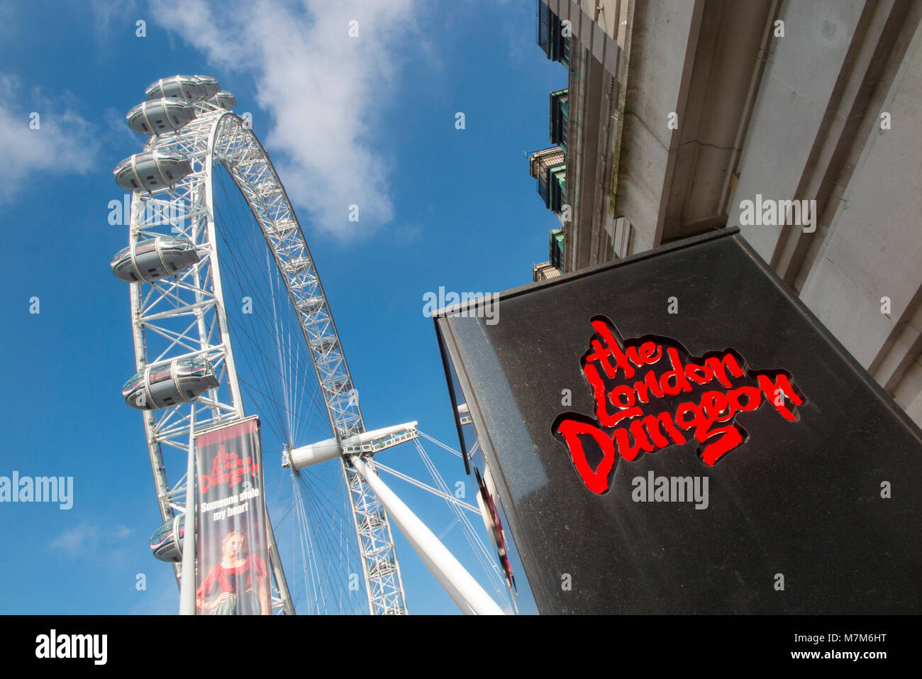London dungeon sign hi-res stock photography and images - Alamy