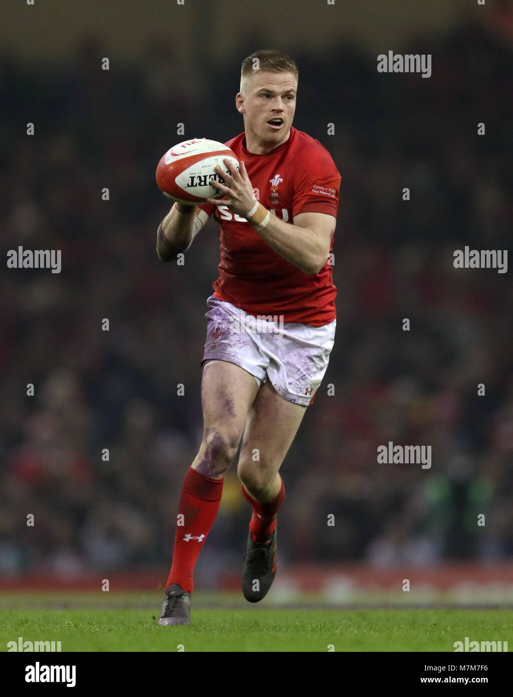 Wales' Gareth Anscombe during the NatWest 6 Nations match at the ...