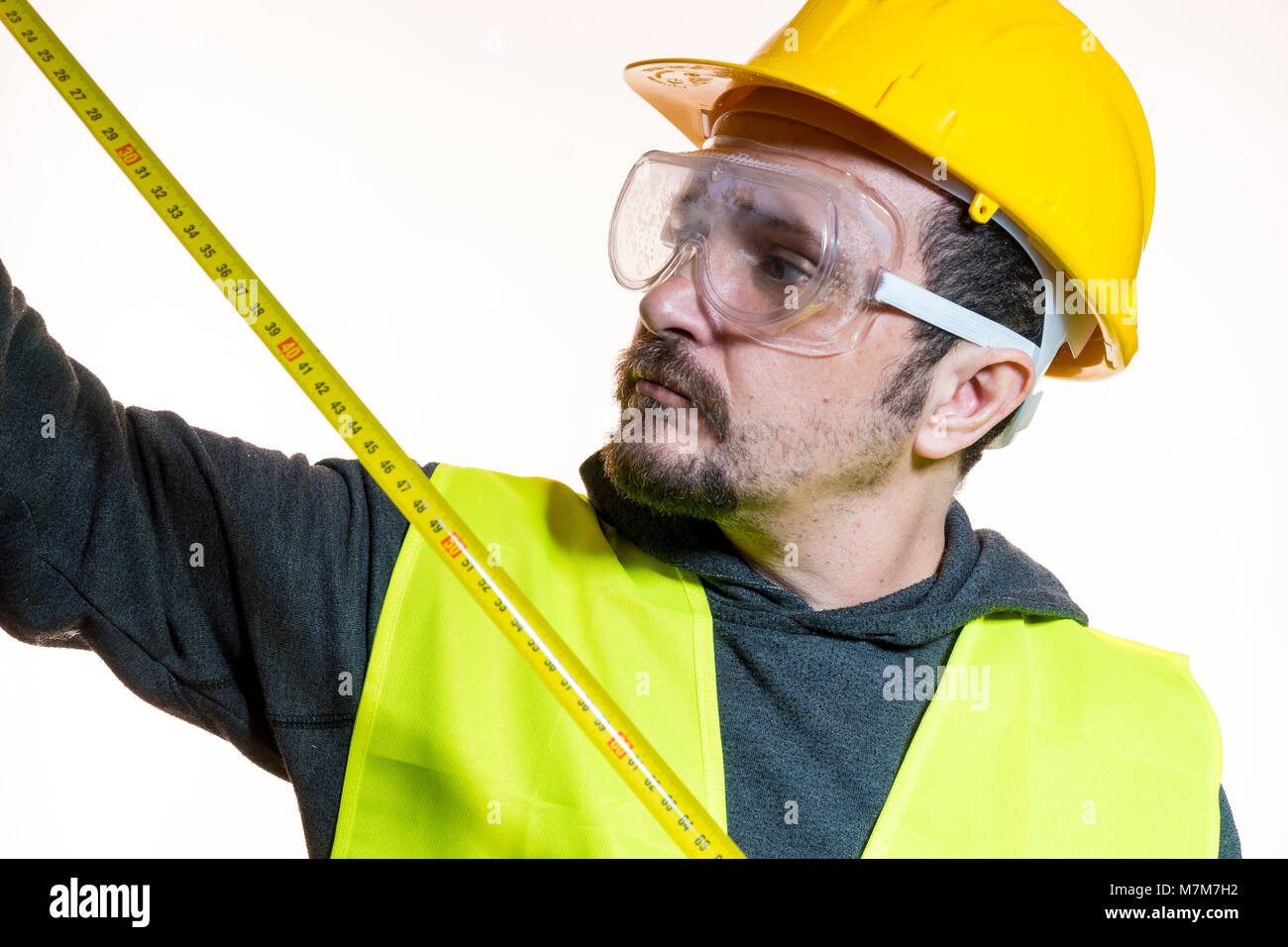 Engineer taking measurements hi-res stock photography and images - Alamy