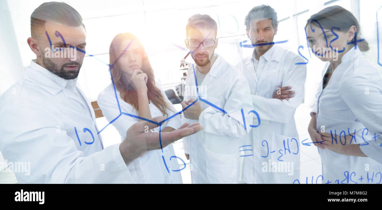 group of laboratory employees Stock Photo - Alamy
