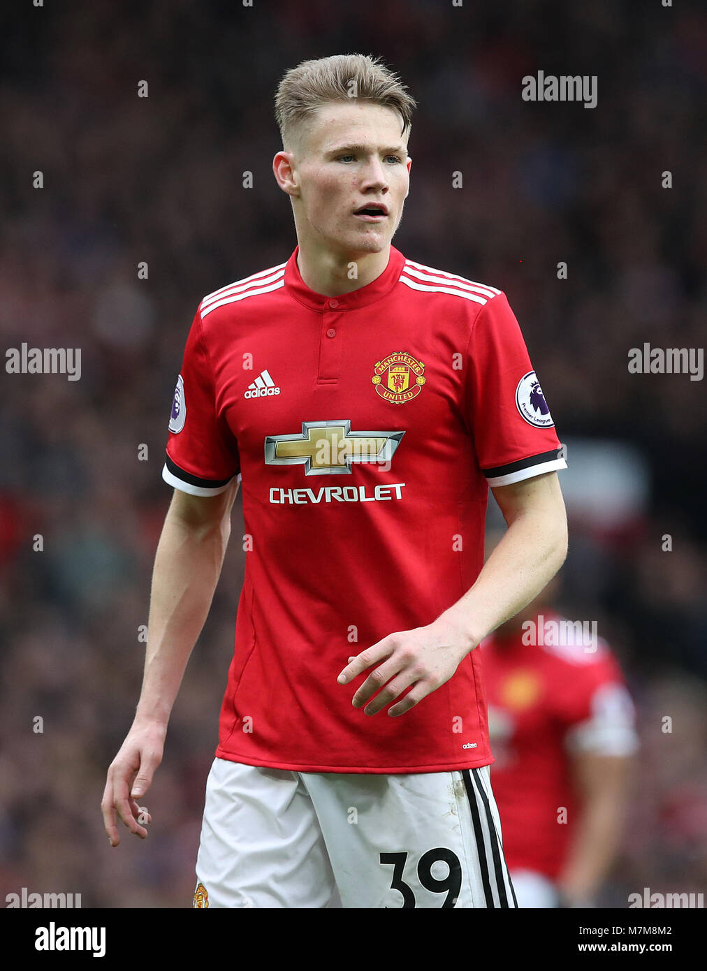 Manchester United's Scott McTominay during the Premier League match at ...