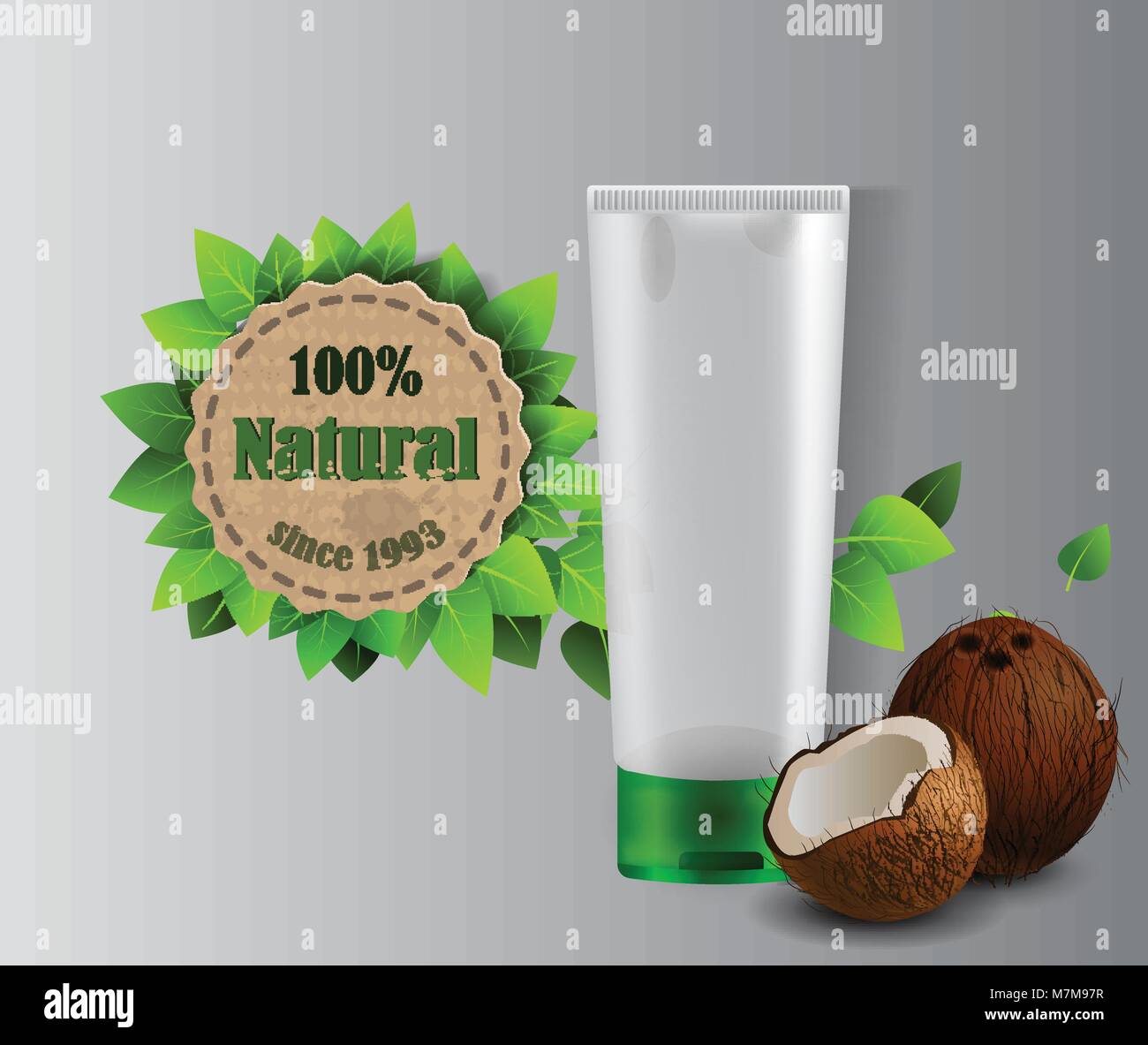 Mock up cosmetics product Stock Vector Images - Alamy