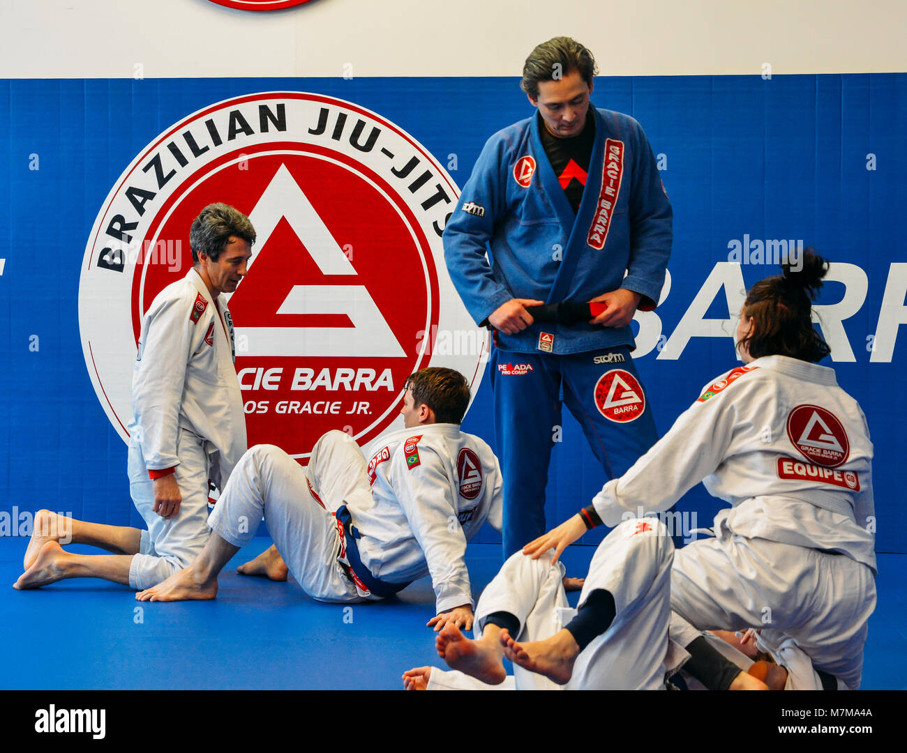 Gracie brazilian jiu jitsu hi-res stock photography and images - Alamy