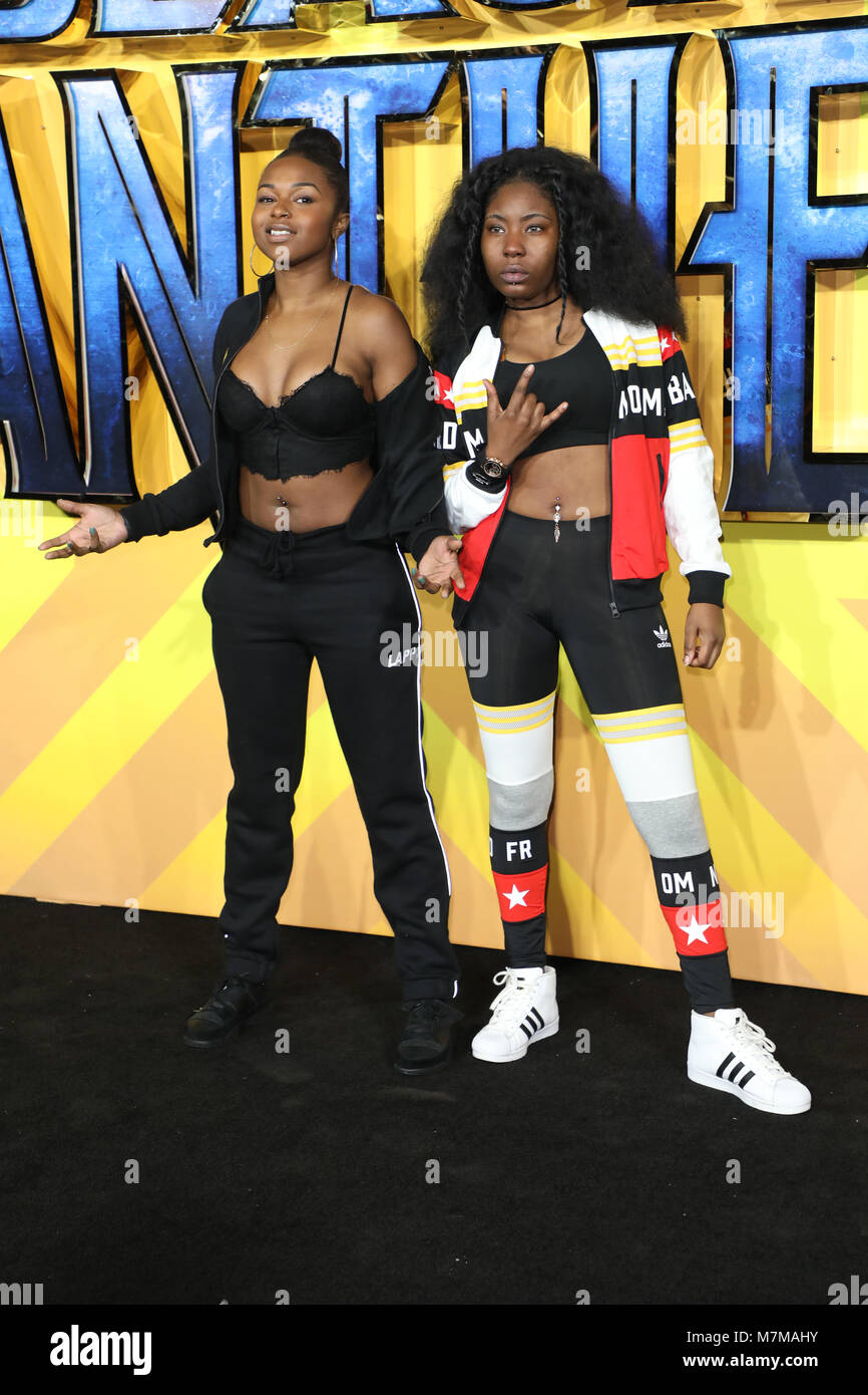 Black Panther European Premiere held at the Eventim Apollo - Arrivals ...