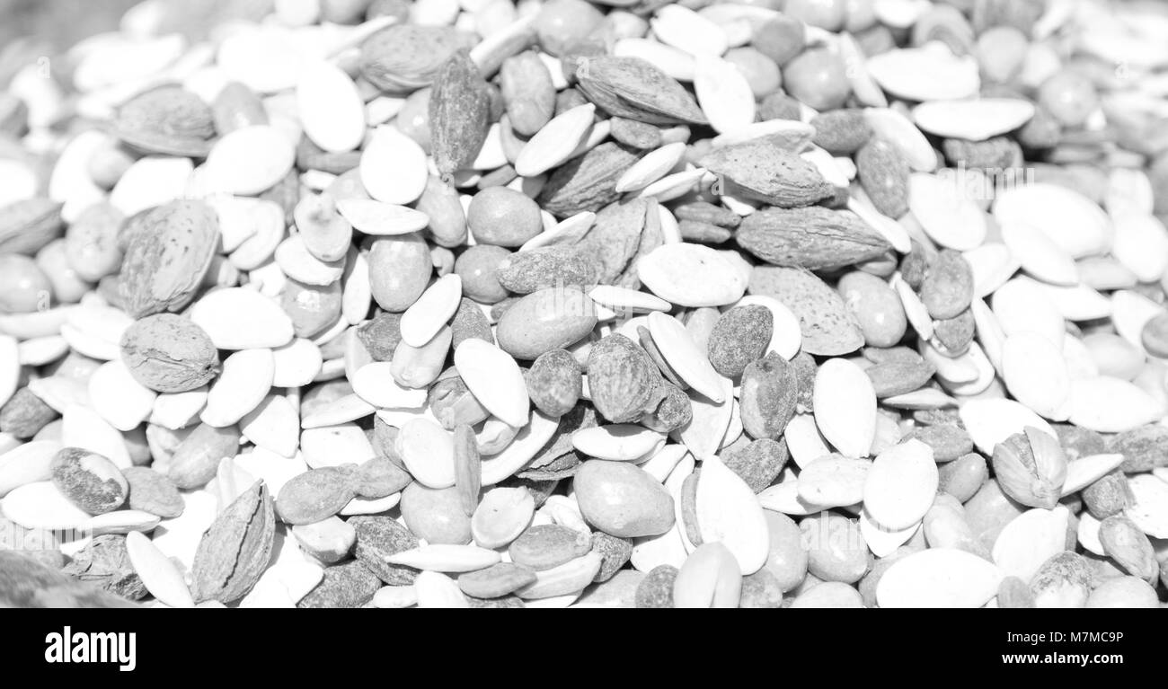 abstract background texture of the dried fruits in the market concept ...
