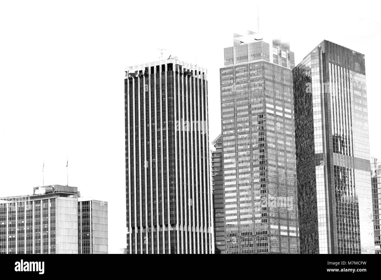 in australia sydney near the skyscraper steel metal structure and cloud ...