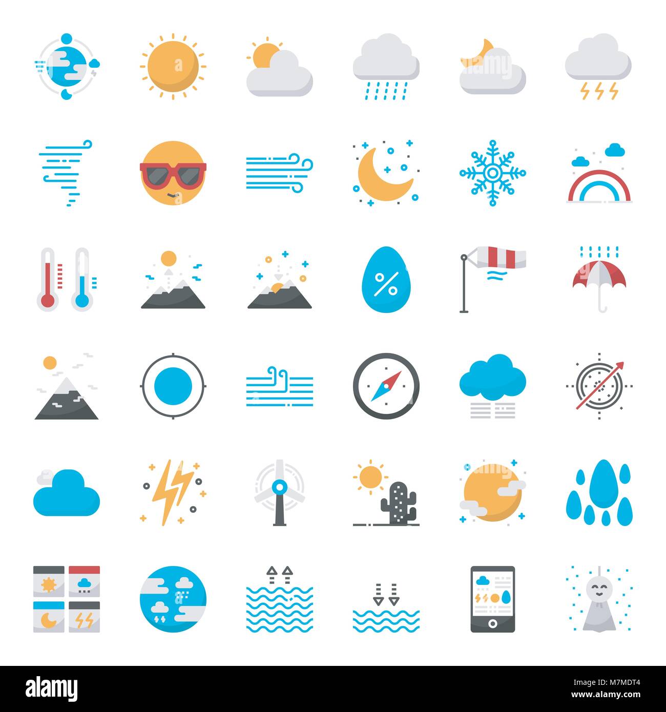 Perfect sunny weather Cut Out Stock Images & Pictures - Alamy