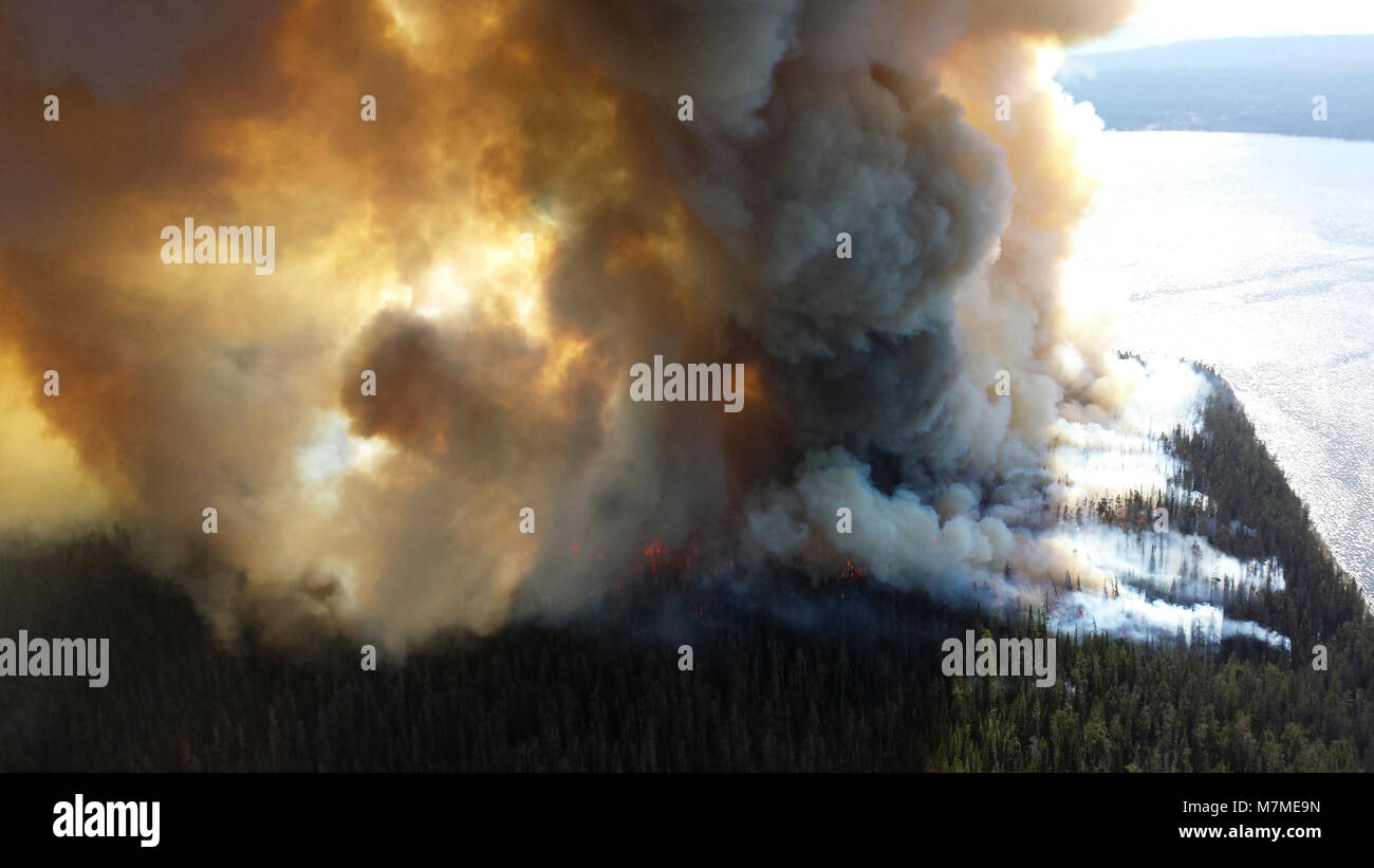 Druid Complex Wildfire fire Stock Photo - Alamy