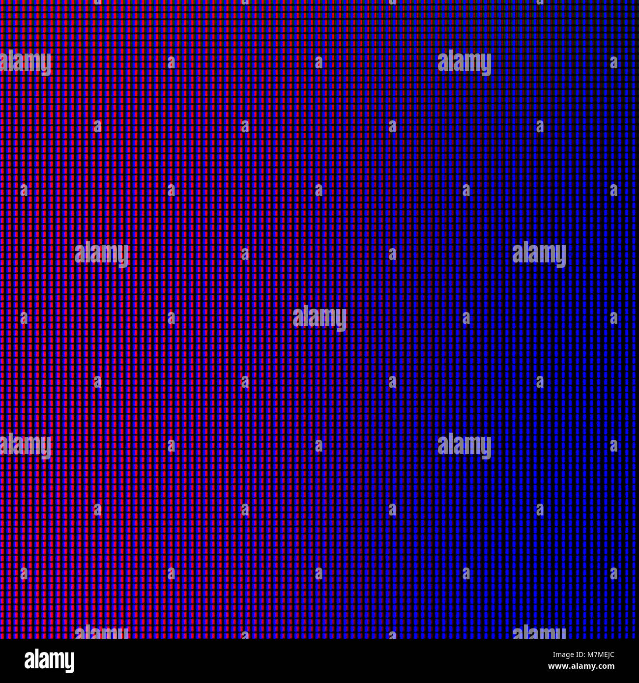 LED lights from computer monitor screen display panel for graphic ...