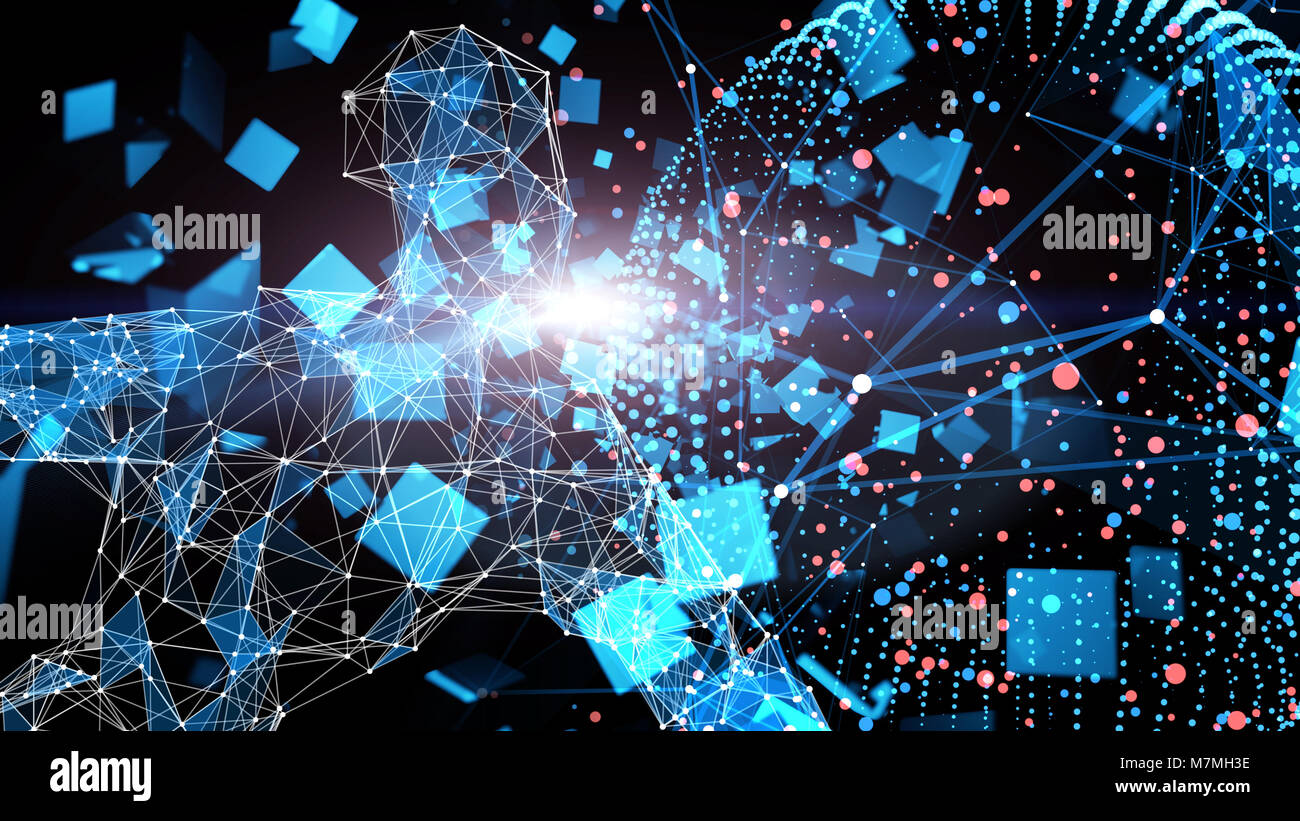 Human future planet technology hi-res stock photography and images - Alamy