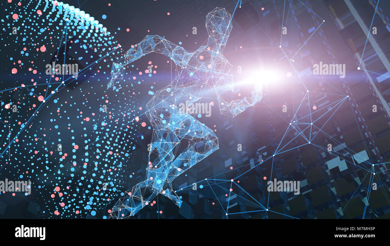 Human future planet technology hi-res stock photography and images - Alamy