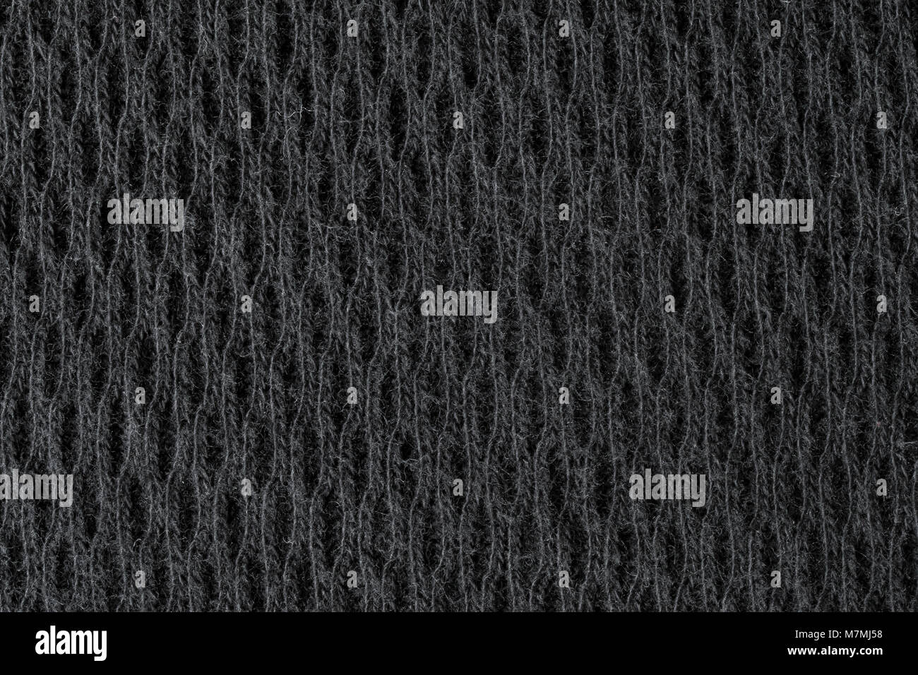 black knitted textile Stock Photo - Alamy