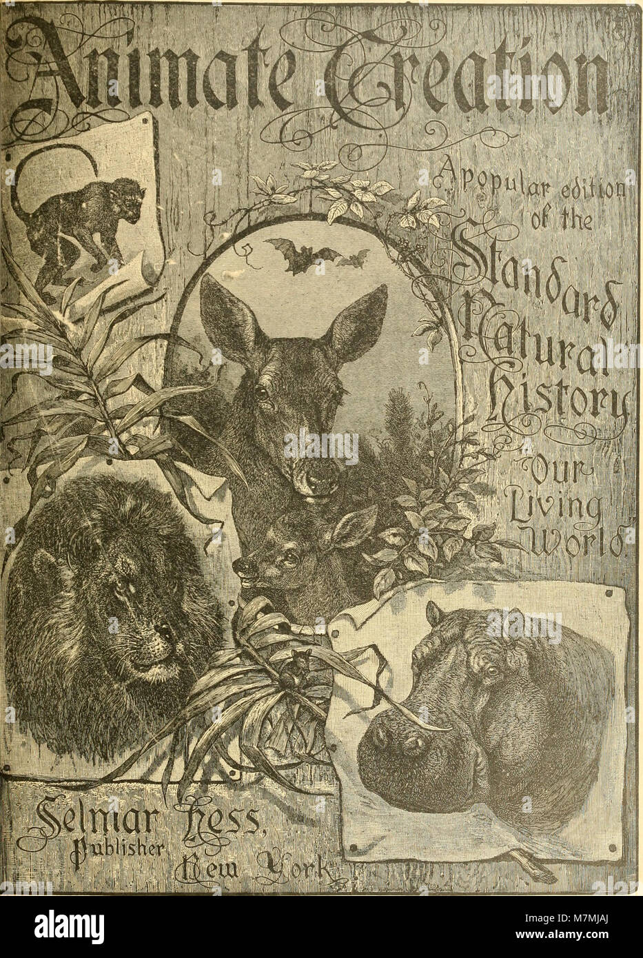 This is a popular edition of 'Our Living World,' a natural history book ...