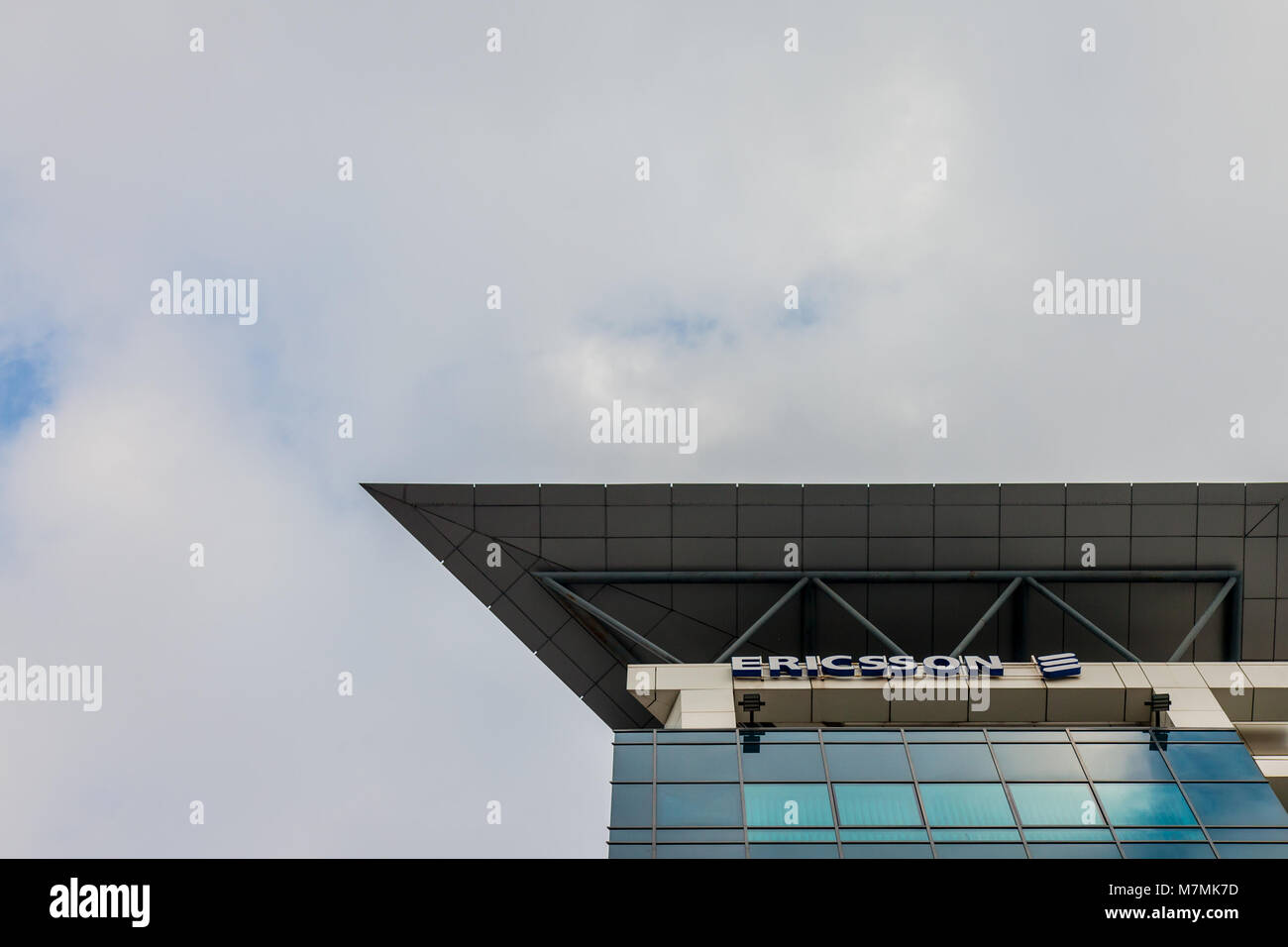 Ericsson logo hi-res stock photography and images - Alamy