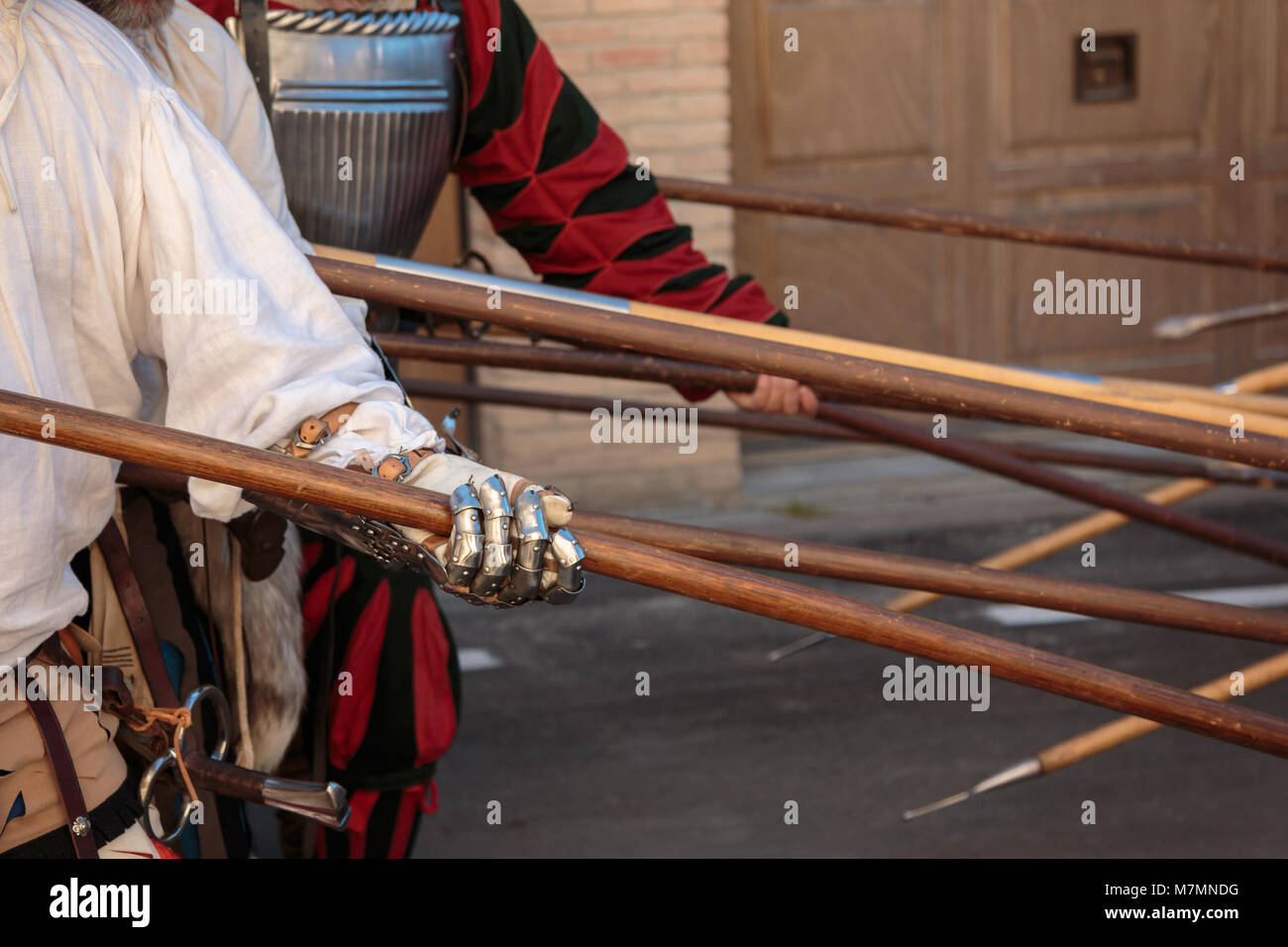 Fight with Medieval European Spears, Pole Weapons: Shafts and Pointed ...