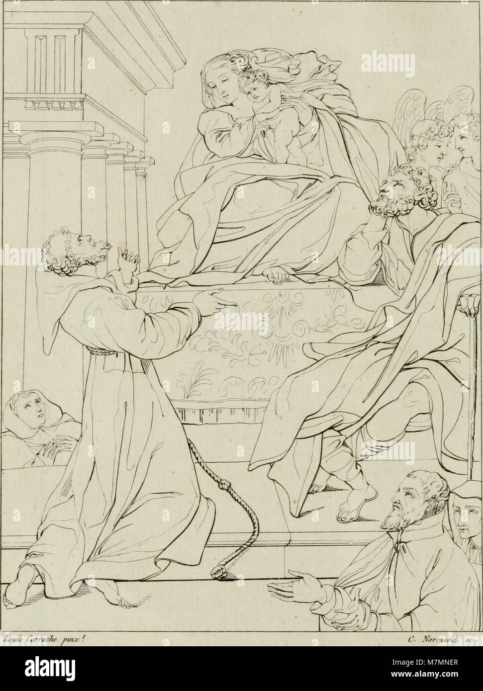 A compilation of engravings based on notable works in painting ...