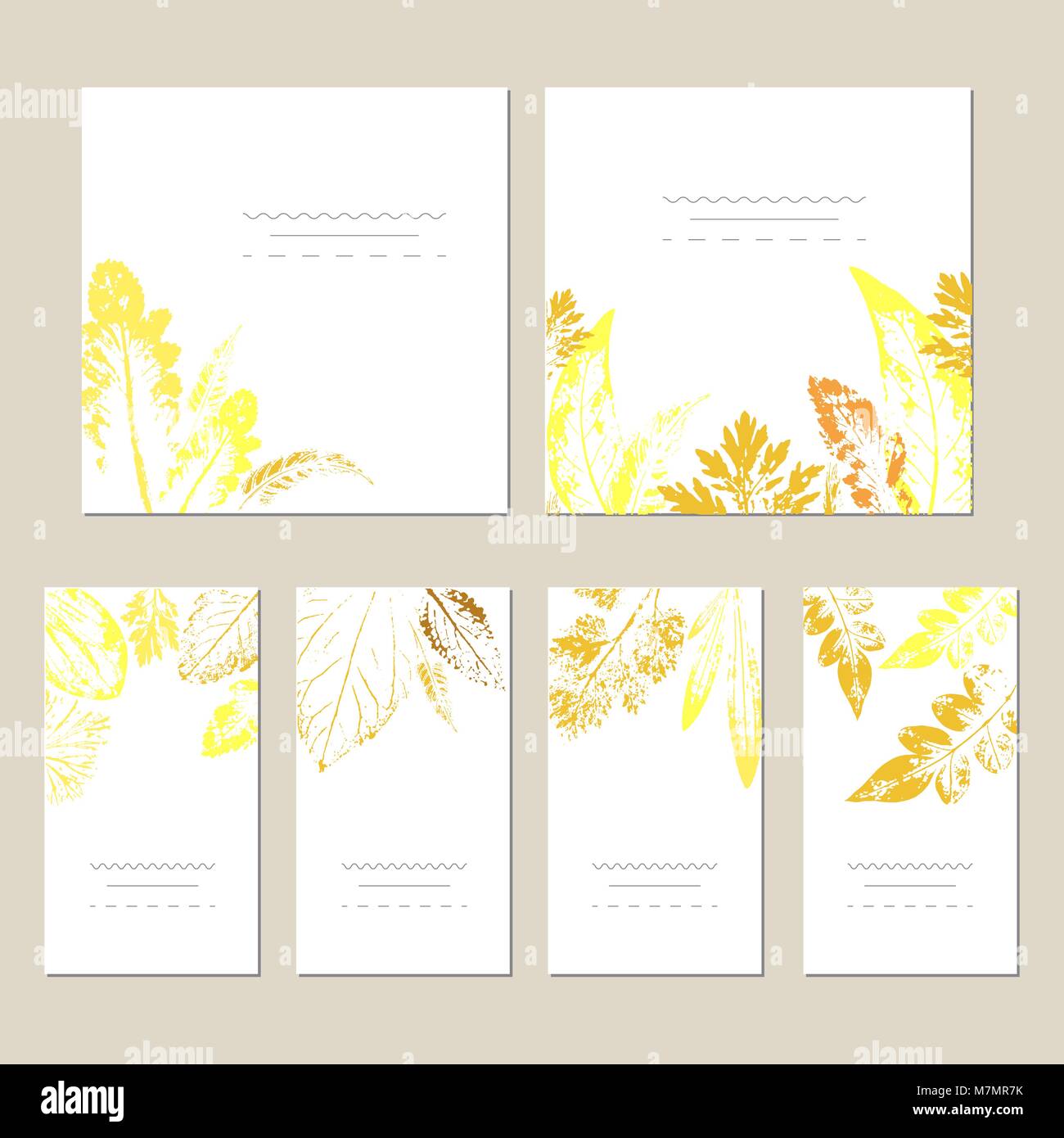 Collection of universal trendy cards Stock Vector Image & Art - Alamy